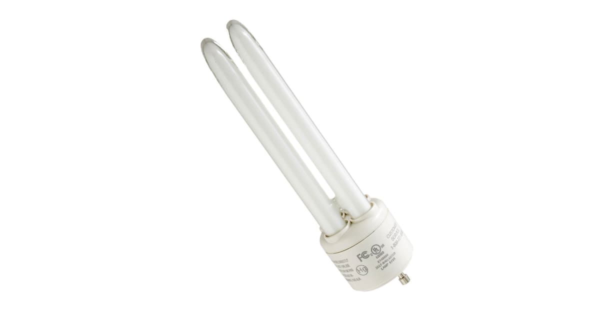 TCP Single 18 Watt Frosted PL13 Twist and Lock Compact Fluorescent Bulb ...