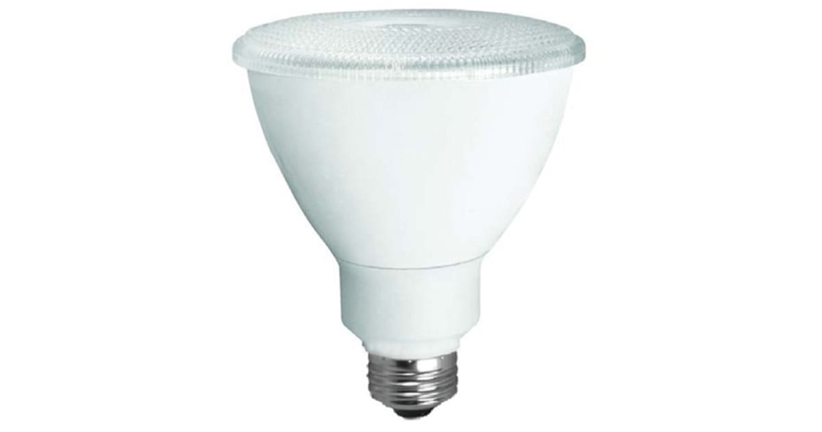 TCP TLED12P30V30KFL PAR Series 12W 3000K PAR30 Long Neck with 40° Beam ...