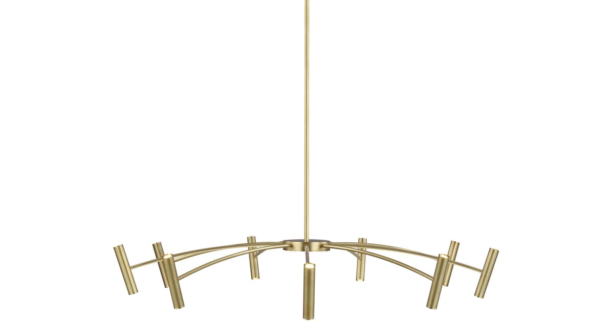 Tech Lighting 700ARL40R-LED930 Aerial 18 Light 35" Wide LED Chandelier ...