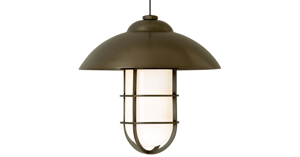 Tech Lighting 600MPMADMCWZ Mini Admiral Classic 1 Light Pendant with ...