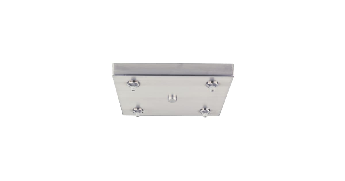 Tech Lighting 700FJS4Z-LED FreeJack Square 4 Port LED Canopy - 120v In ...