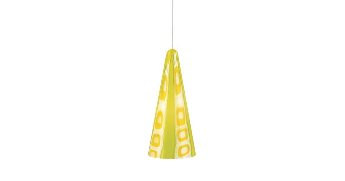 Tech Lighting 700MO2NKOGZ Two-Circuit MonoRail Niko Green Cone Shaped ...