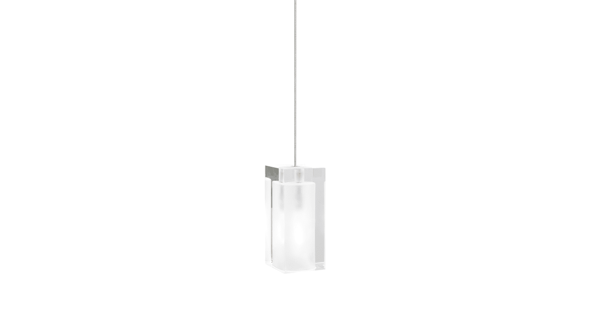 Tech Lighting 700MOSLDFC MonoRail Solitude Frost Rectangular Pressed ...
