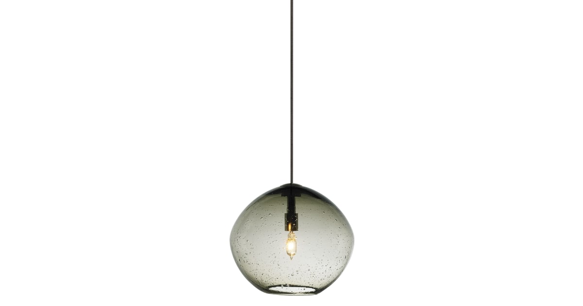 Tech Lighting 700MPISLAKZ Mini-Isla 1 Light Monopoint Pendant with ...