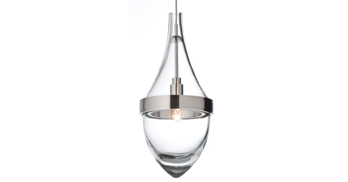 Tech Lighting 700MPPFMCLCLZ Parfum 1 Light Monopoint Pendant with Hand ...