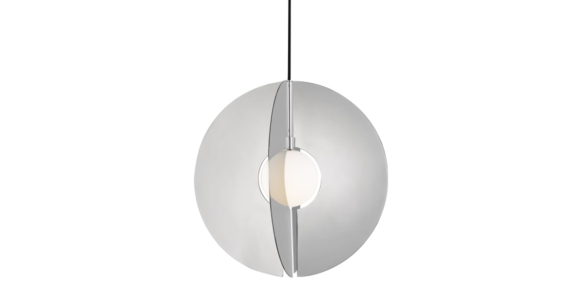 Tech Lighting 700TDOBLRN-LED930 Orbel Single Light 16" Wide LED Pendant ...