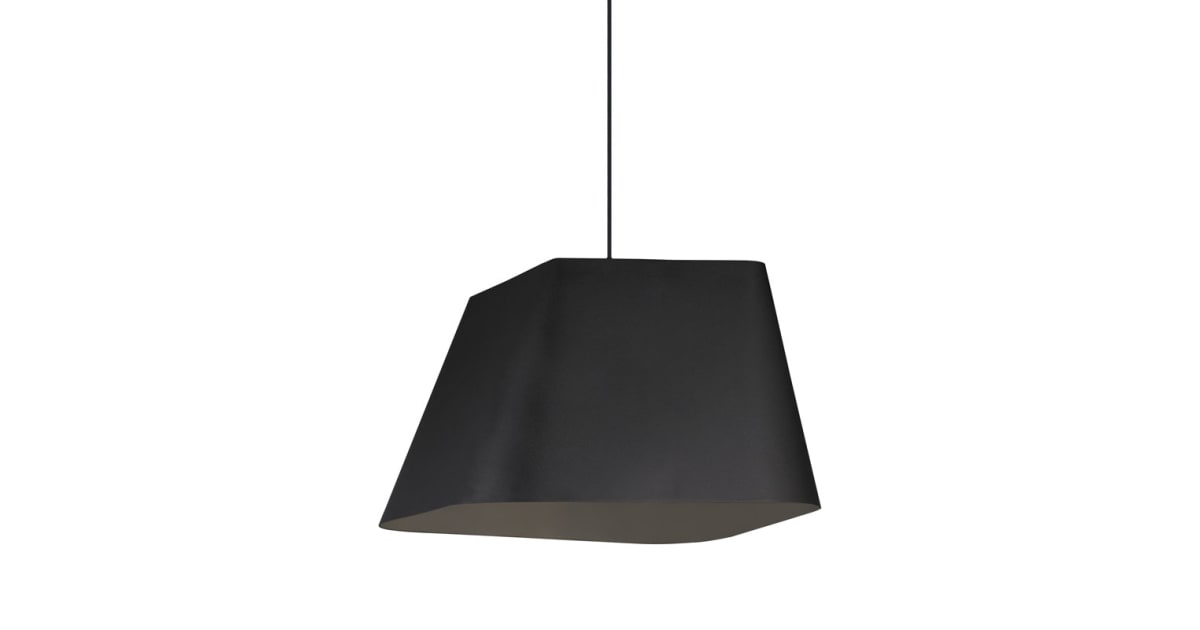 Tech Lighting 700TDRHNGPBB-LED827 Rhonan Grande 19" Wide Single LED ...