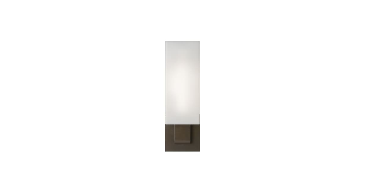Tech Lighting 700WSKISWWZ Kisdon Rectangular White Glass Wall Washer ...