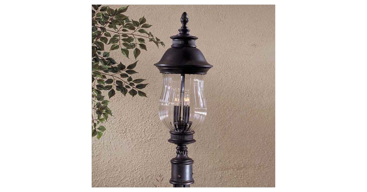 The Great Outdoors 8909-94-PL Three Light Outdoor Post Light from the ...