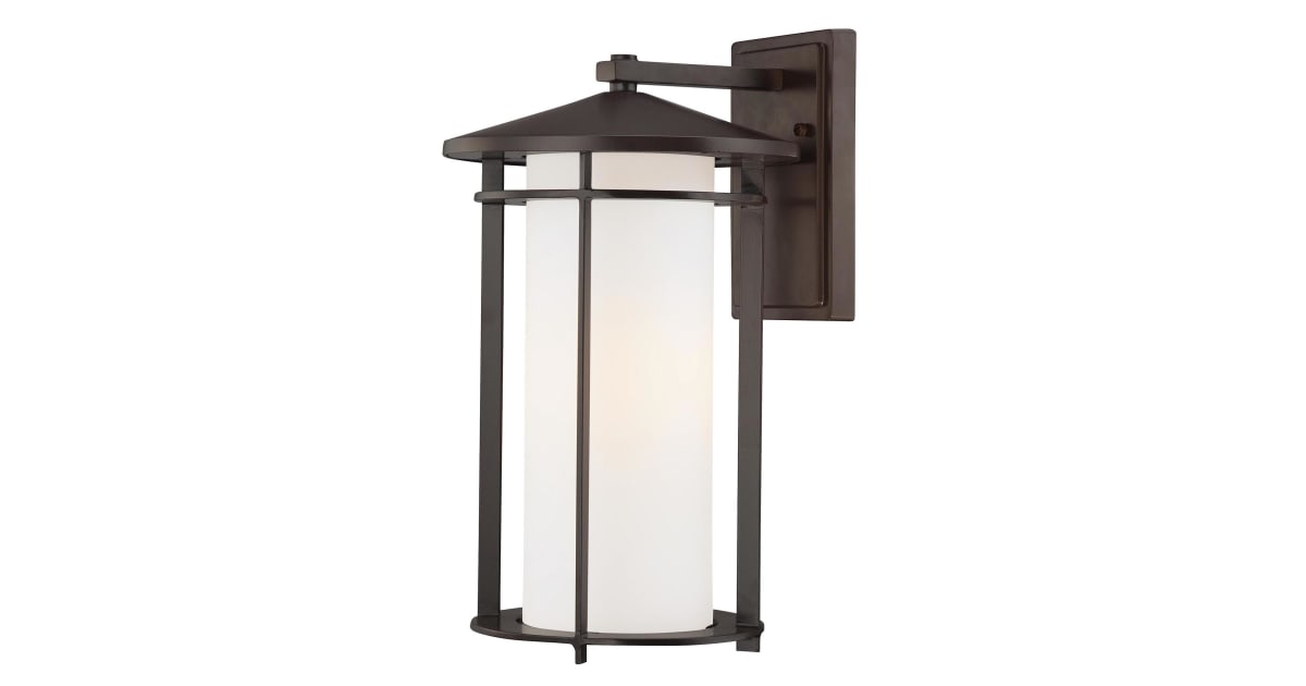 The Great Outdoors 72313-615B Addison Park 1 Light 16" Tall Outdoor ...