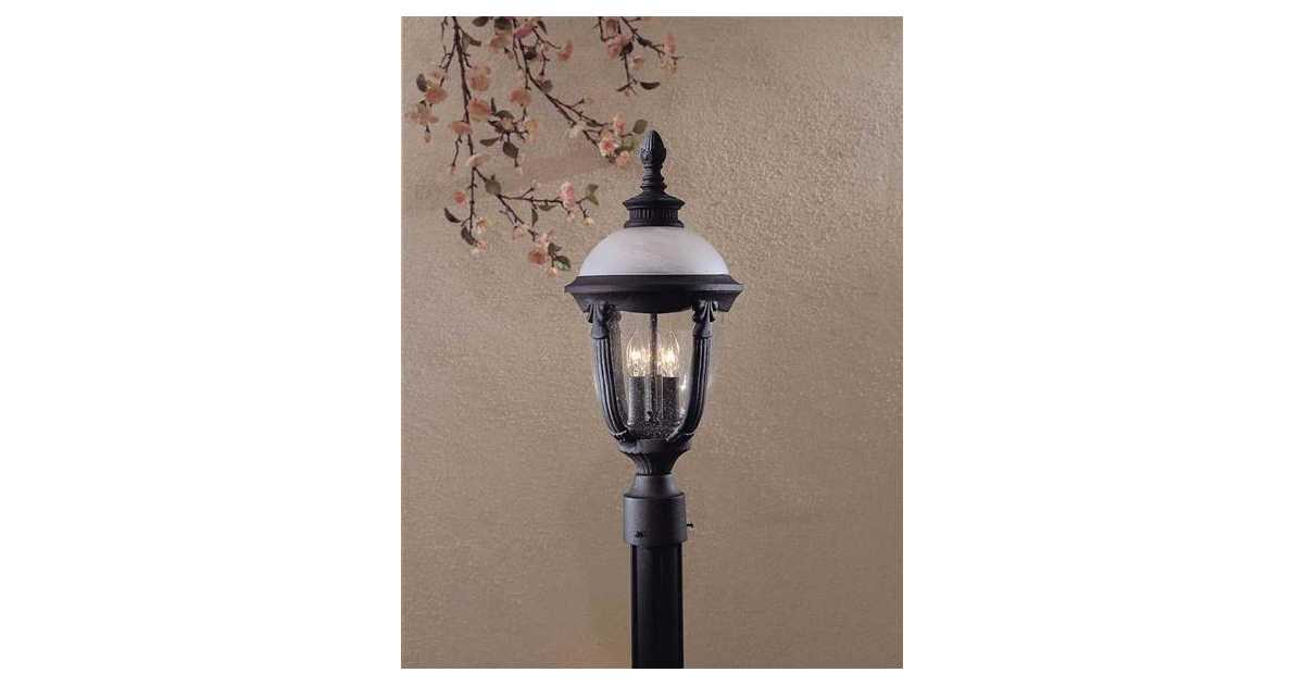 The Great Outdoors 8976-66 3 Light Post Light from the Heron Bay ...