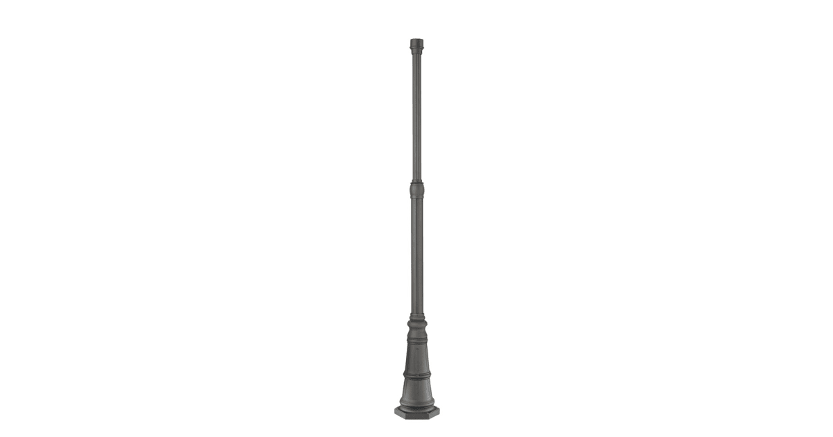 The Great Outdoors 7902-66 10" x 83 3/4" Light Post with Base ...