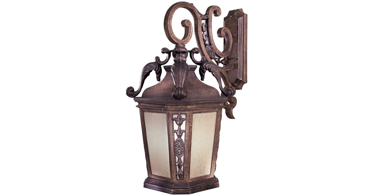 The Great Outdoors 9083-407-PL 1 Light 33.63" Height Outdoor Wall ...