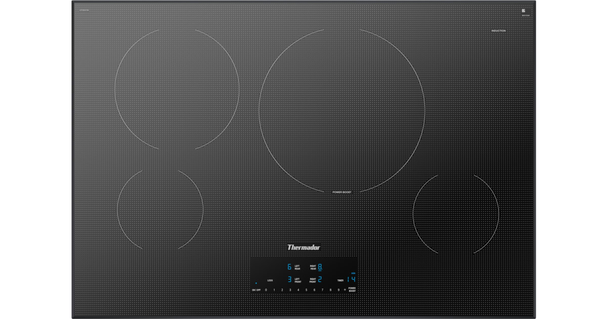 Thermador CIT304YM Masterpiece 30 Inch Wide 4 Burner Induction Cooktop ...