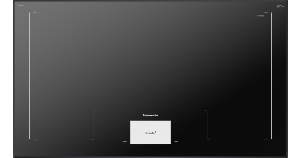 Thermador CIT36YWBB Freedom 36 Inch Wide 6 Burner Induction Cooktop ...