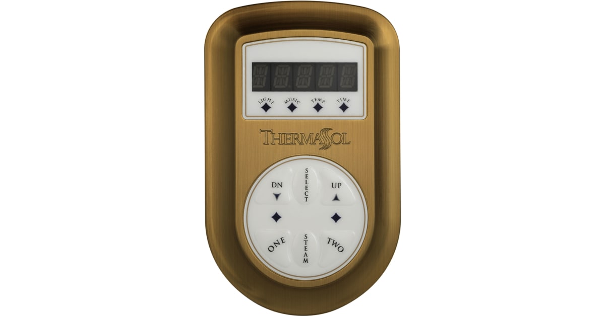 ThermaSol SET-AB Signature Programmable Steam Shower Controller with ...