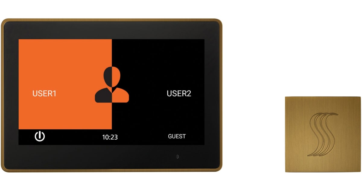 ThermaSol TT10-SVSQ-AB ThermaTouch Steam Shower Kit - Includes 10 ...