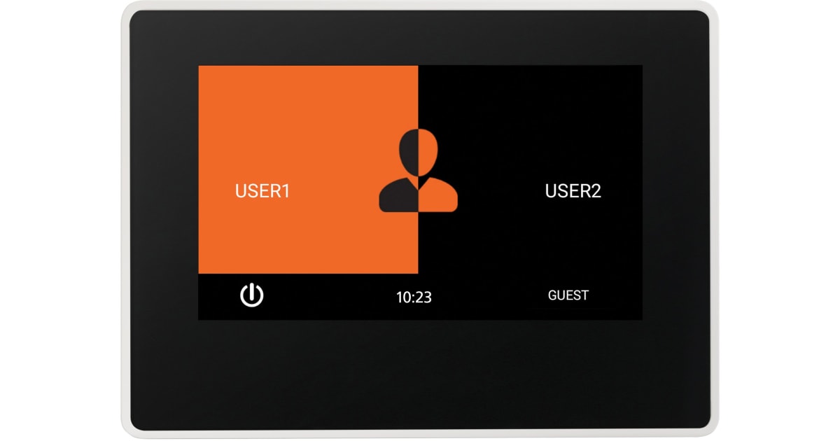 ThermaSol TT7-WHT ThermaTouch 7" LCD Touchscreen Steam Shower ...