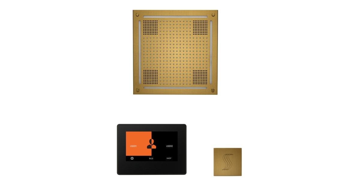 ThermaSol WHSTP7S-AB ThermaTouch Steam Shower Kit - Includes 7 ...