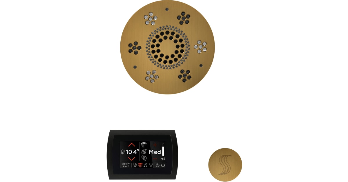 ThermaSol WSTPSR-AB SignaTouch Steam Shower Kit - Includes Control ...