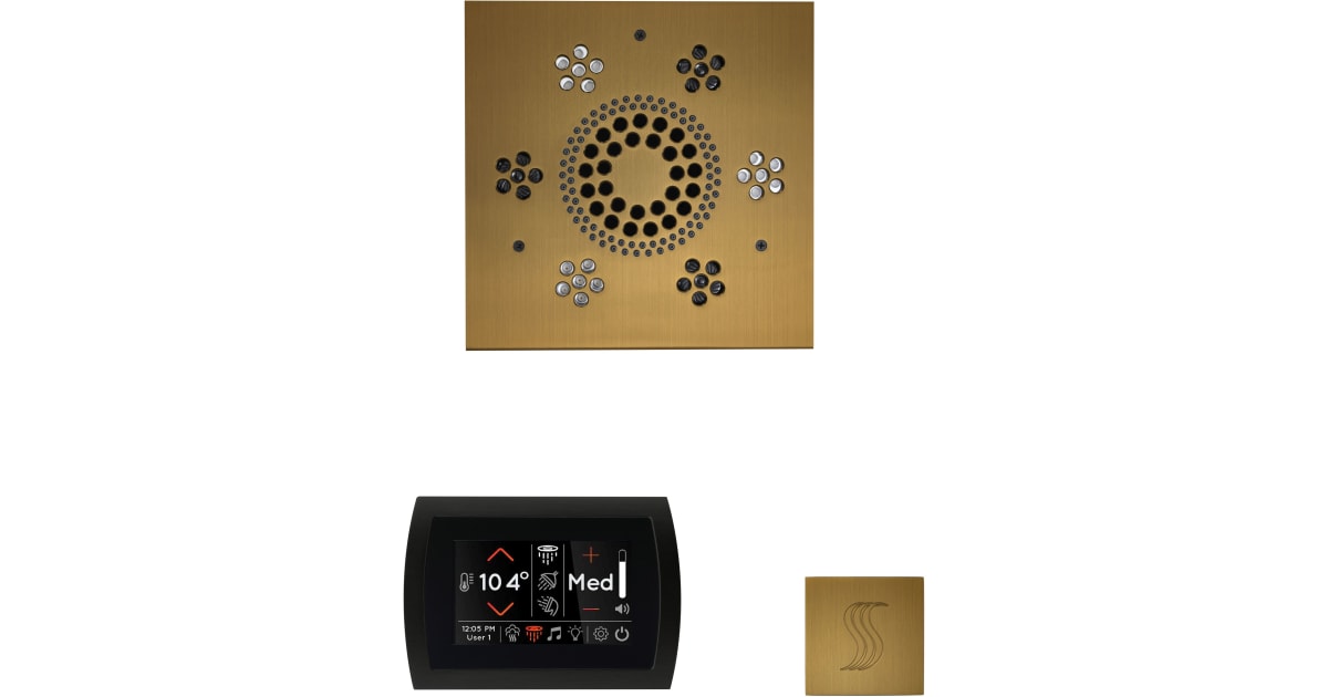 ThermaSol WSTPSS-AB SignaTouch Steam Shower Kit - Includes Control ...