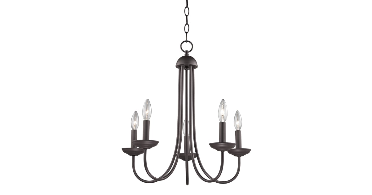 Thomas Lighting 1525CH/10 Williamsport 5 Light 20" Wide Chandelier ...