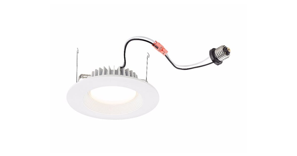 Thomas Lighting MLE1101-5-30 Axel 4" LED Baffle Trim with Glass ...