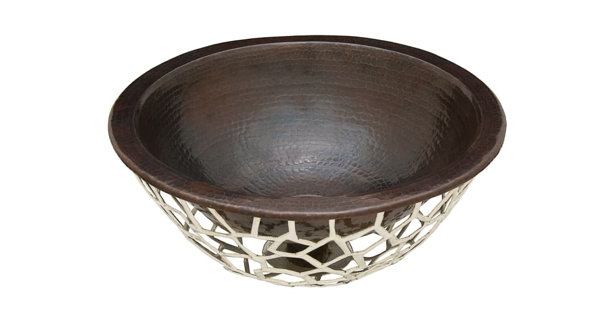 Thompson Traders NPCS-BC 16" Drop In / Vessel Nest Round Handcrafted ...