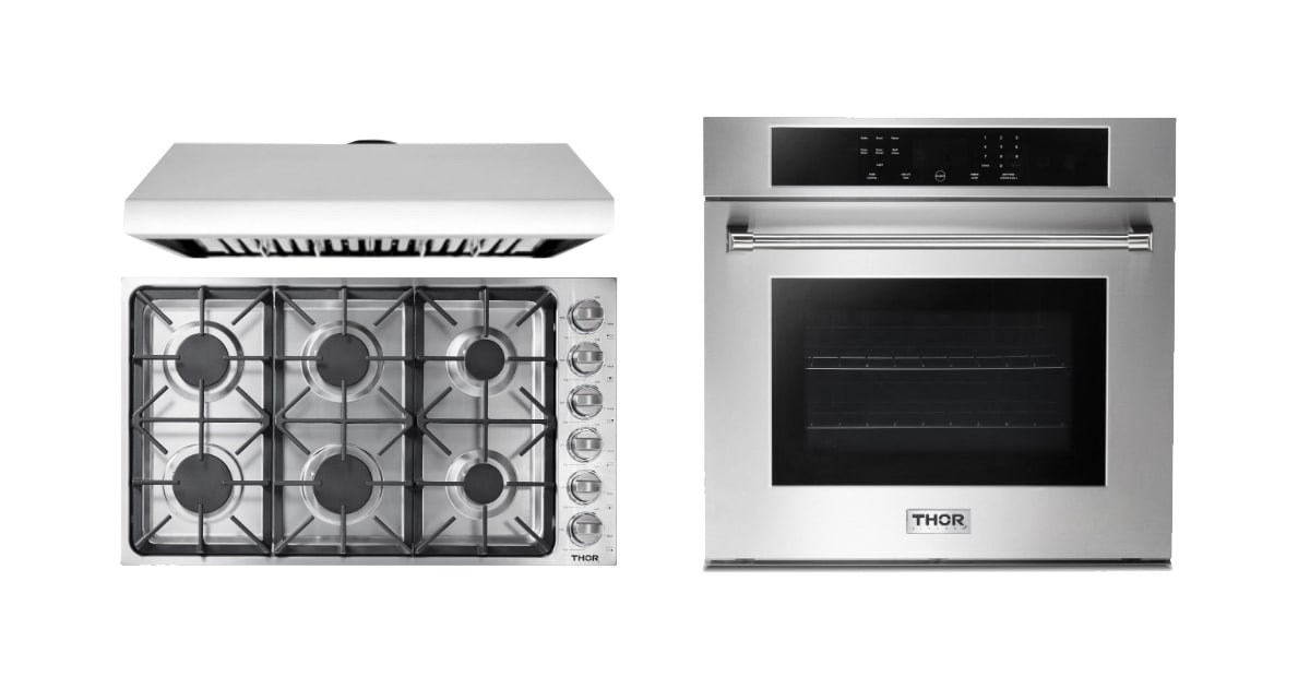 Thor Kitchen Thor-3-PIECE-PACKAGE-2 Three Piece Kitchen Package ...