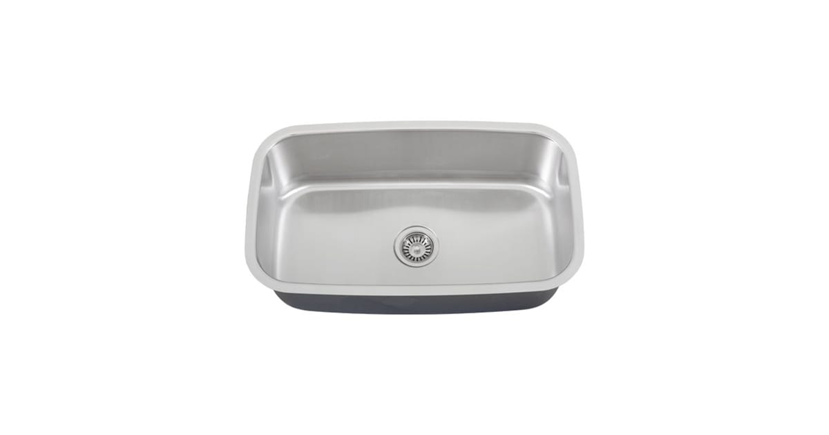 Ticor S112 Stainless Steel 16 Gauge 31.5" Wide Undermount Kitchen Sink ...
