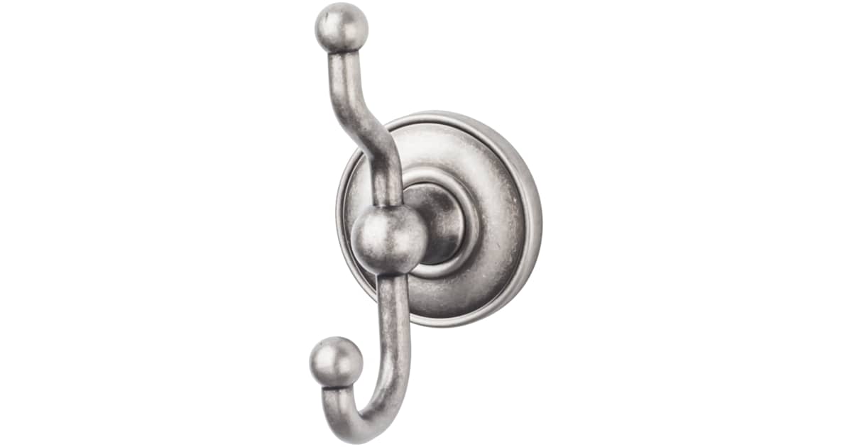 Top Knobs ED2APD Edwardian Bath Double Robe Hook | Ferguson Home