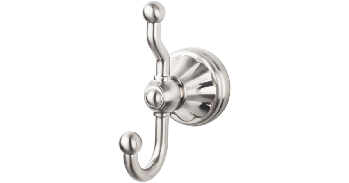 Top Knobs HUD2BSN Hudson Bath Double Robe Hook | Ferguson Home