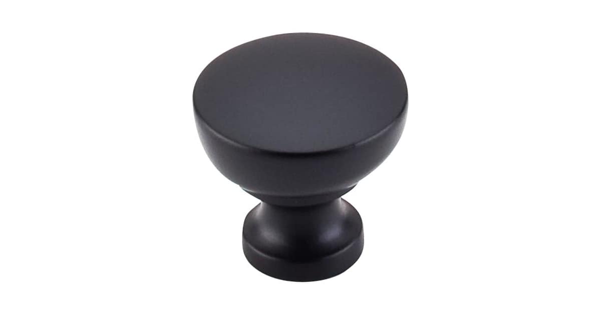 Top Knobs M1120-25PACK Bergen 1-1/4 Inch Mushroom Cabinet Knob from the Dakota Collection ...