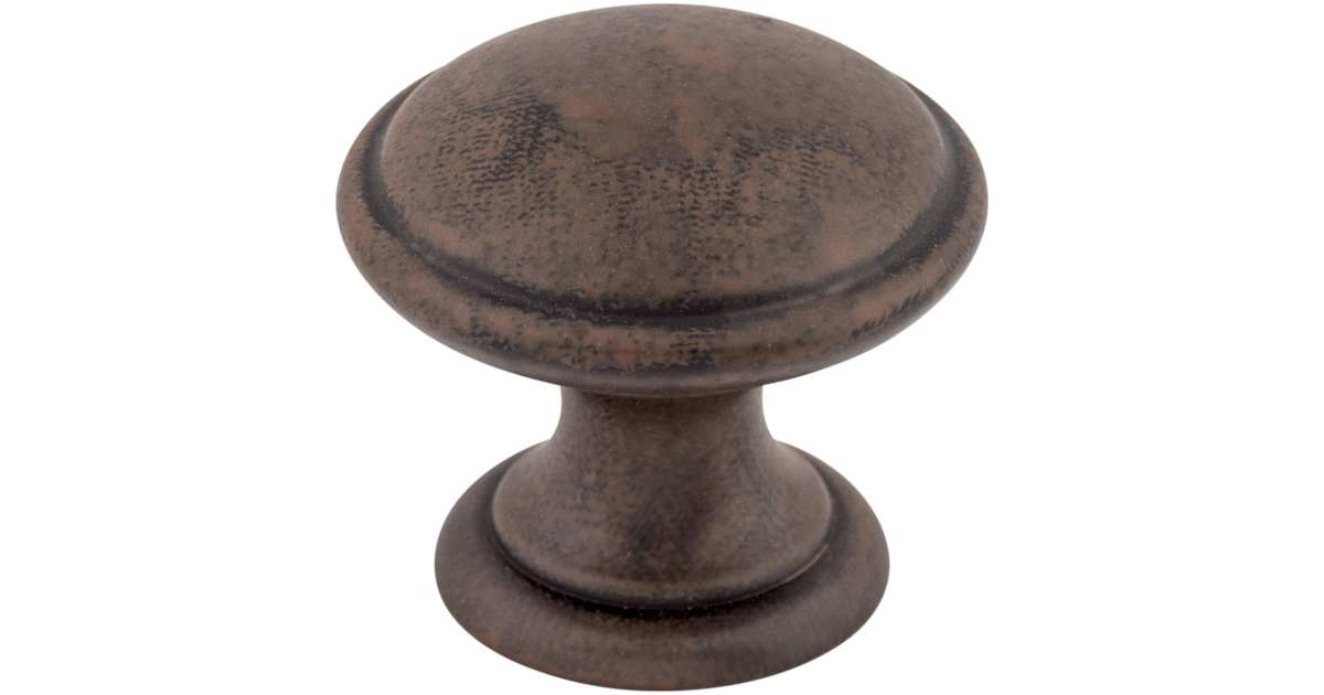 Top Knobs M1225 Rounded 1-1/4 Inch Mushroom Cabinet Knob from the Dakota Collection | Ferguson Home