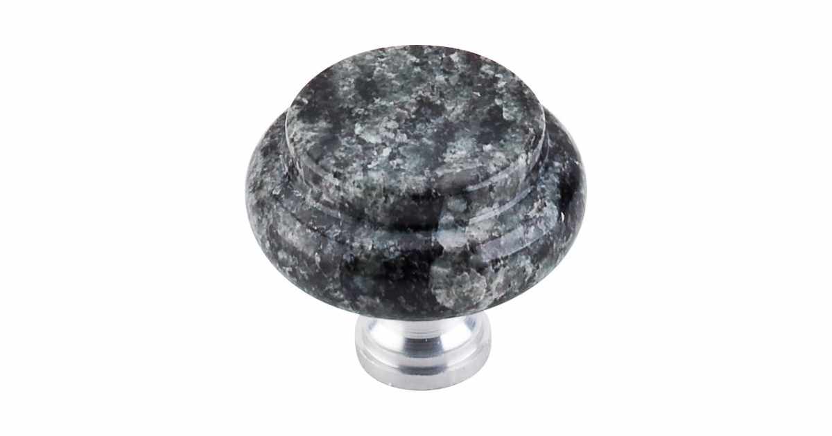 Top Knobs M126C Chateau Collection 1-3/8 Inch Chrome & Verde Maritaka ...