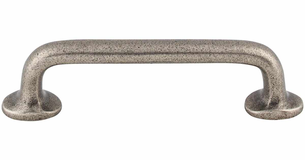 Top Knobs M1385 Rounded 4 Inch Center to Center Handle Cabinet Pull from the Aspen Collection ...