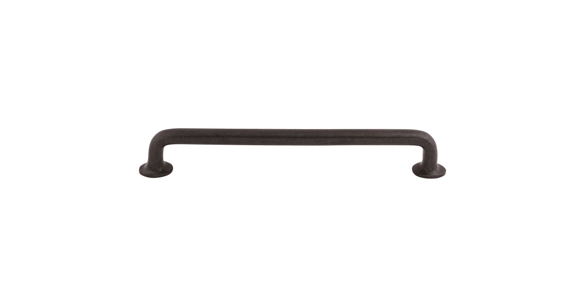 Top Knobs M1402 Rounded 12 Inch Center to Center Handle Cabinet Pull from the Aspen Collection ...