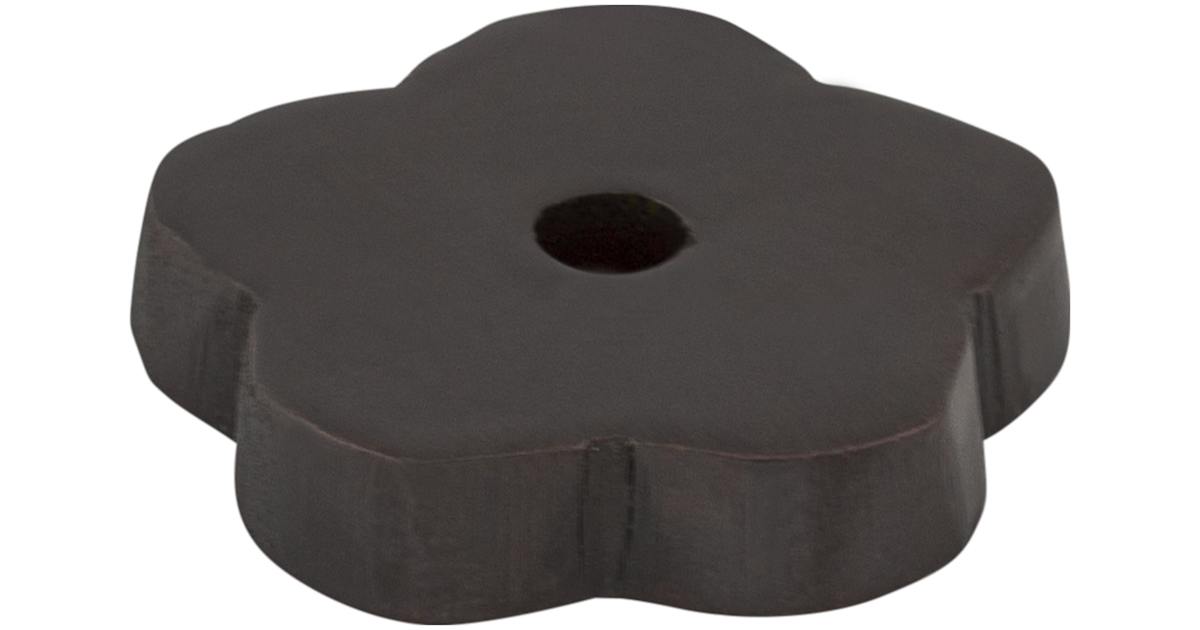 Top Knobs M1427 Flower 1 Inch Knob Backplate from the Aspen Series | Ferguson Home