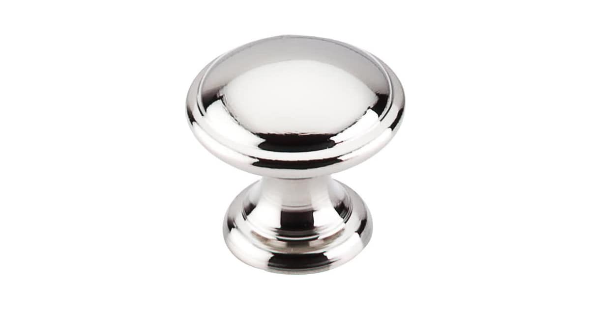 Top Knobs M1582-10PACK Rounded 1-1/4 Inch Mushroom Cabinet Knob from the Dakota Collection ...