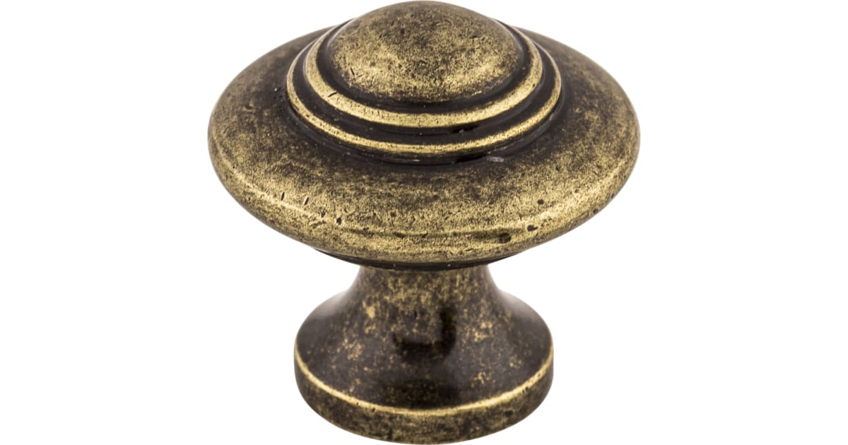 Top Knobs M16 Ascot 1-1/4 Inch Mushroom Cabinet Knob from the Britannia ...