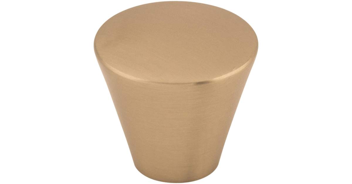 Top Knobs M1677 Cone 1-1/16 Inch Conical Cabinet Knob from the Nouveau Collection | Ferguson Home