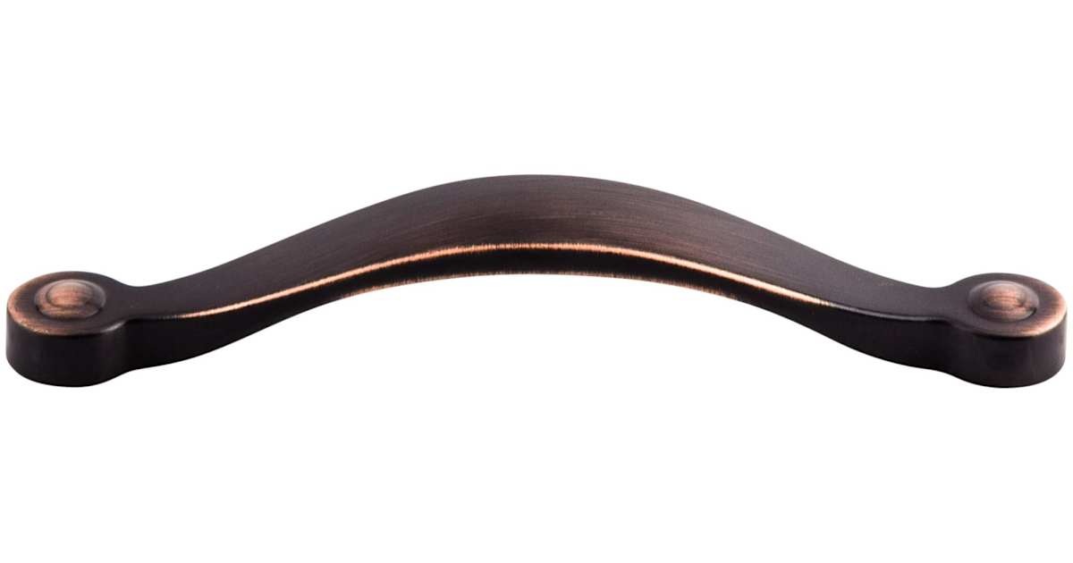 Top Knobs M1930 Saddle 5-1/16 Inch Center to Center Handle Cabinet Pull from the Dakota ...