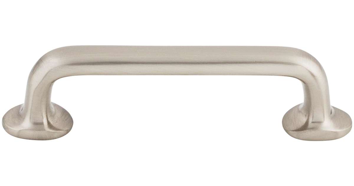 Top Knobs M1987 Rounded 4 Inch Center to Center Handle Cabinet Pull ...