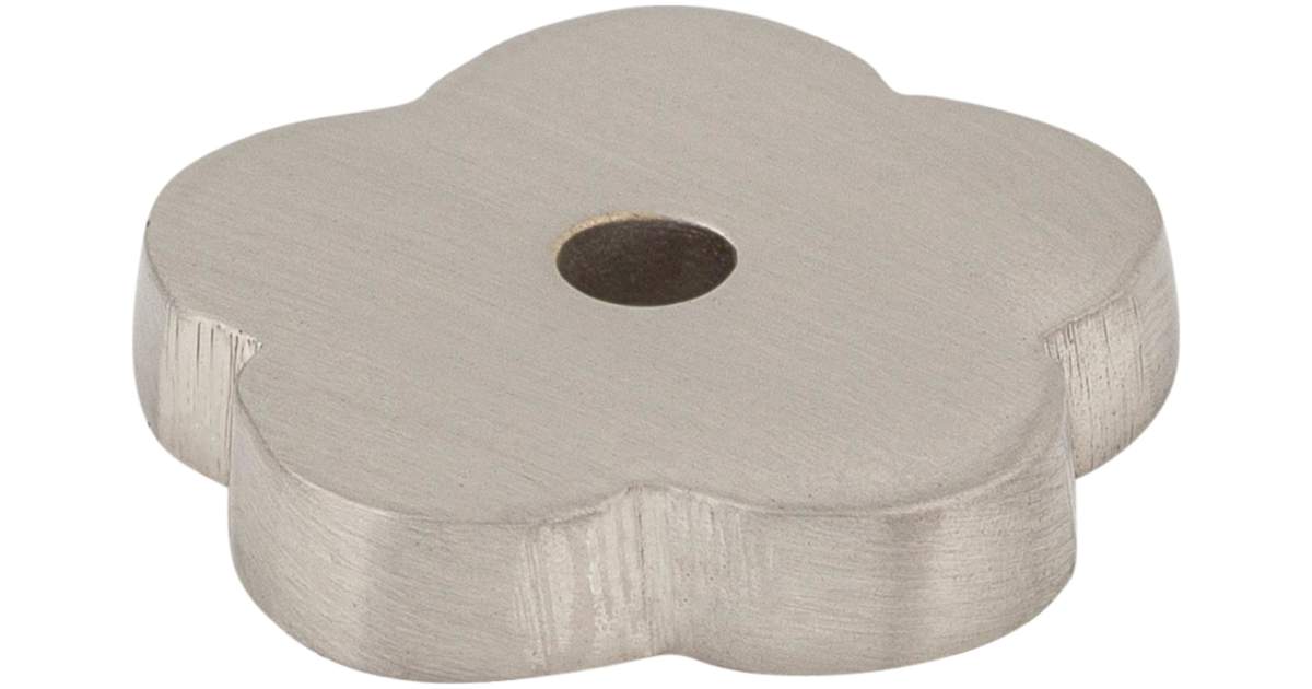 Top Knobs M2005 Flower 1 Inch Knob Backplate from the Aspen II Series | Ferguson Home