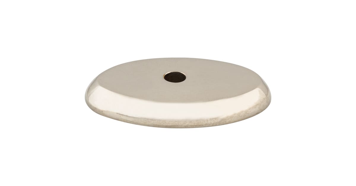 Top Knobs M2013 Oval 1-1/2 Inch Knob Backplate from the Aspen II Series | Ferguson Home