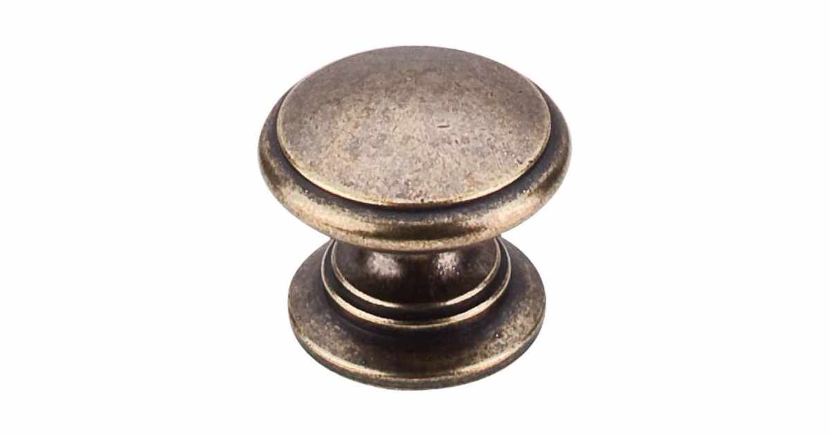 Top Knobs M355-25PACK Ray 1-1/4 Inch Mushroom Cabinet Knob from the ...