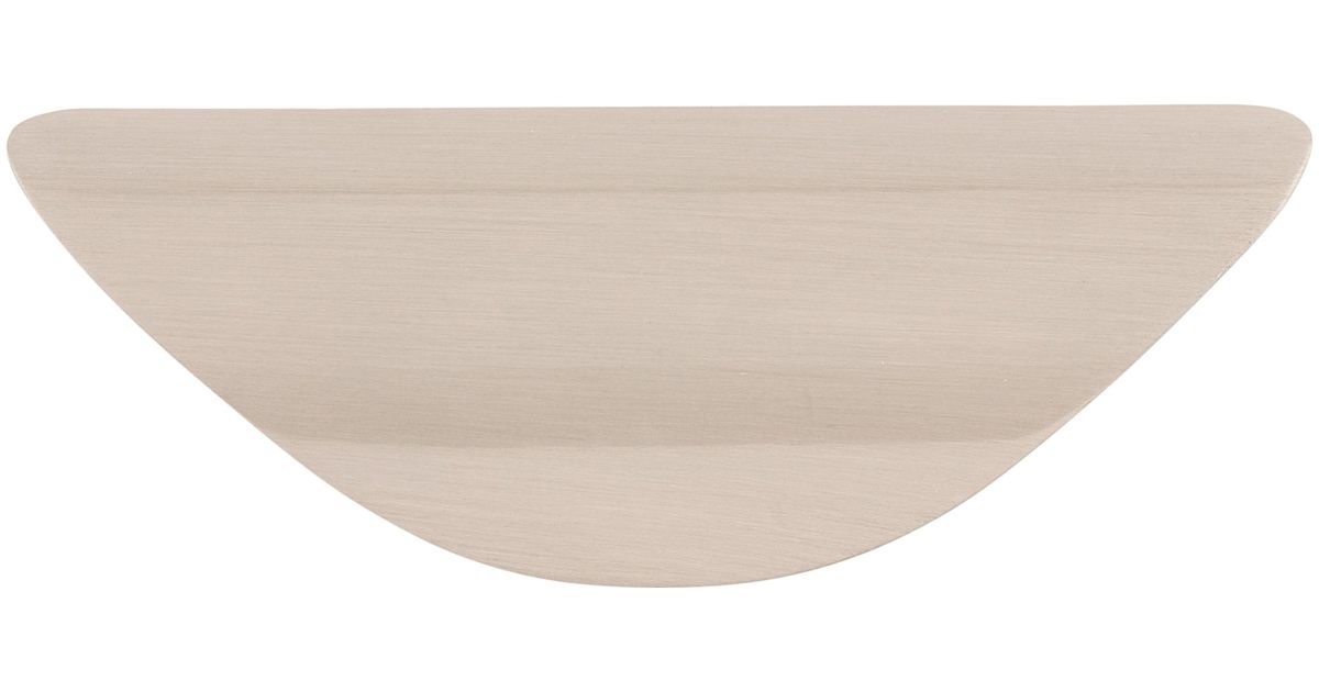 Top Knobs M412 Cup 3-3/8 Inch Long Finger Cabinet Pull from the Nouveau ...