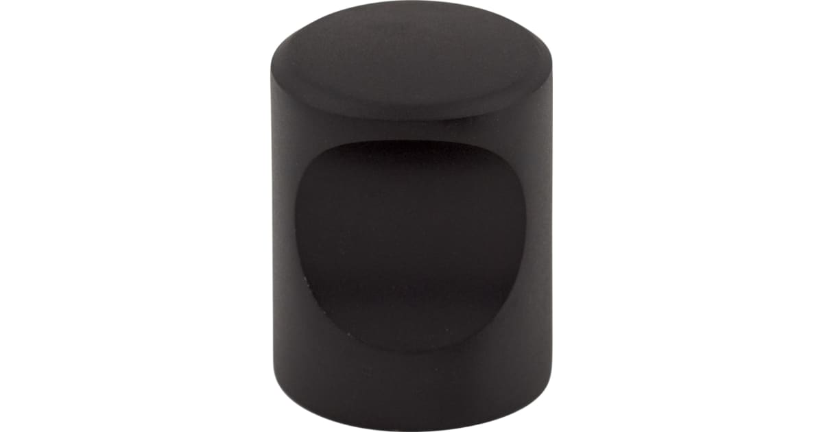Top Knobs M581 Indent 3/4 Inch Cylindrical Cabinet Knob from the ...