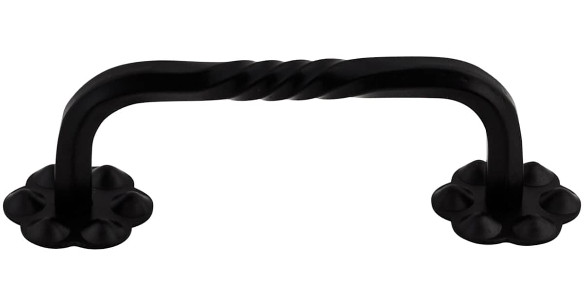 Top Knobs M647 Twist 3-1/8 Inch Center to Center Handle Cabinet Pull from the Normandy ...