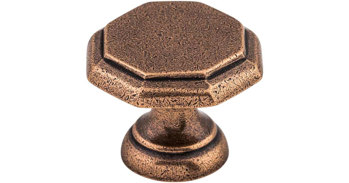 Top Knobs M7 Devon 1-1/4 Inch Geometric Cabinet Knob from the Britannia ...